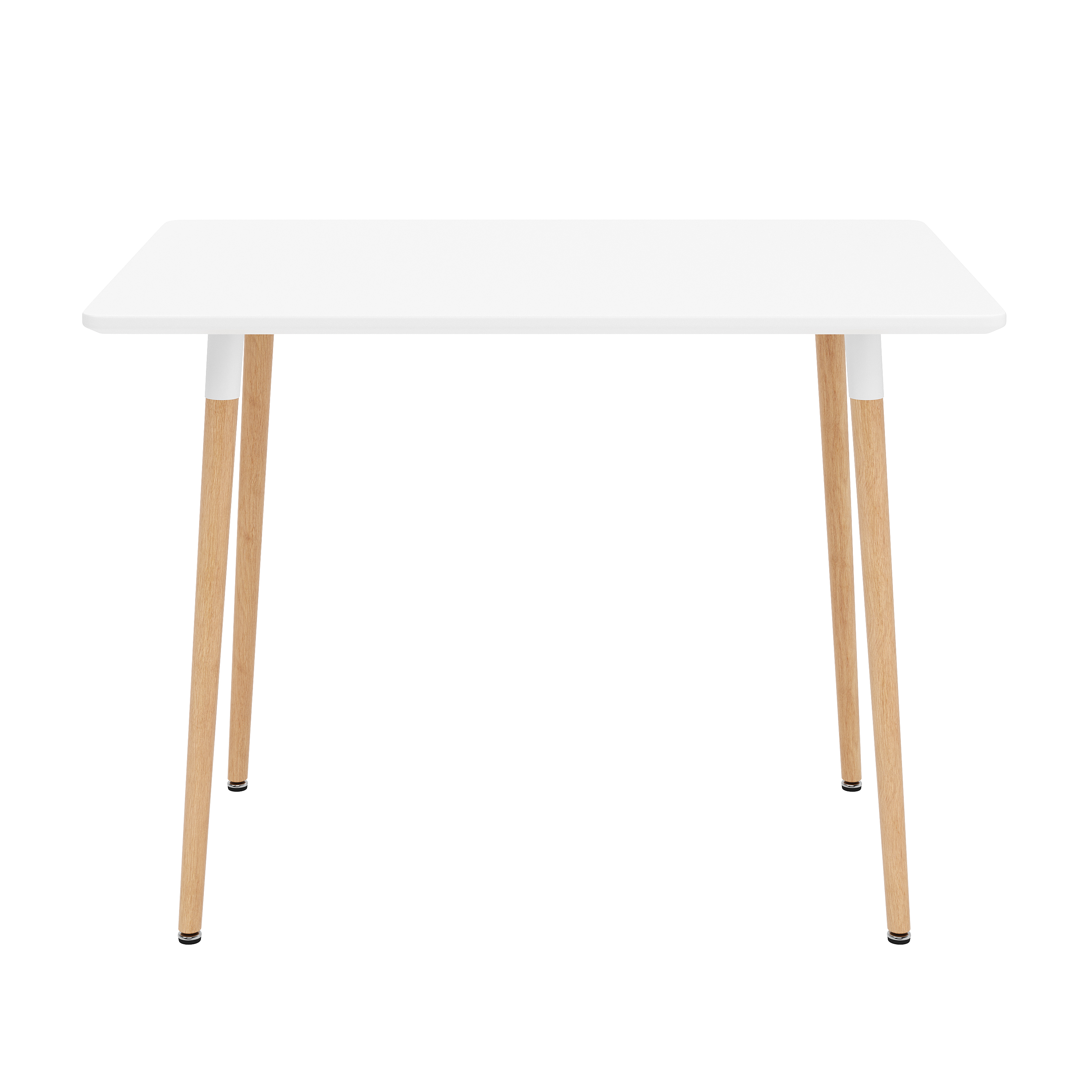 Table de salle à manger GRELIA 100 x 70 cm blanc/naturel | Gonser.ch ...